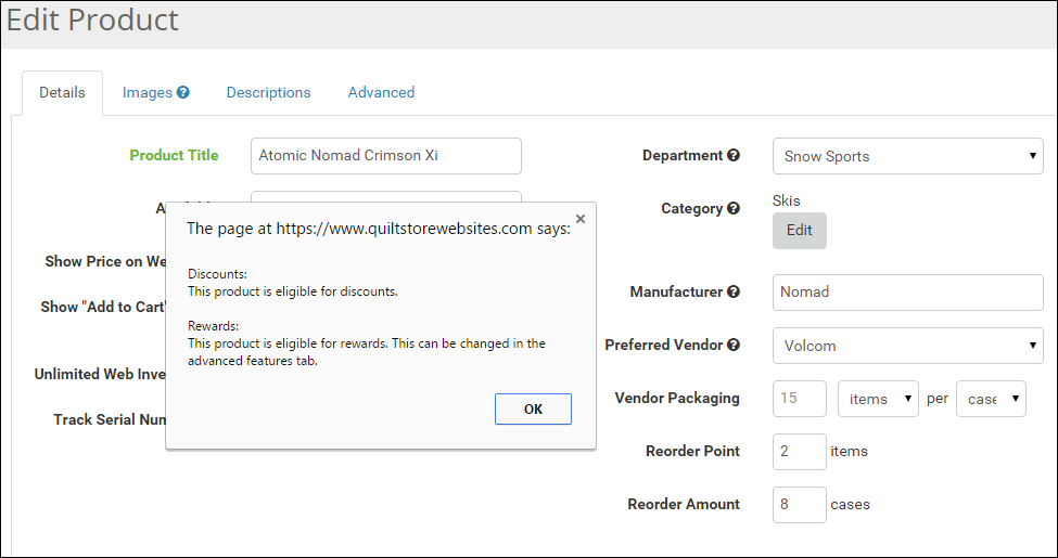 Create and Work With Product Departments