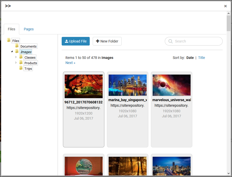 How to Add or Change Images