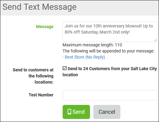 Text Message Marketing