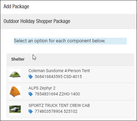 Packages - How to Create Package Deals