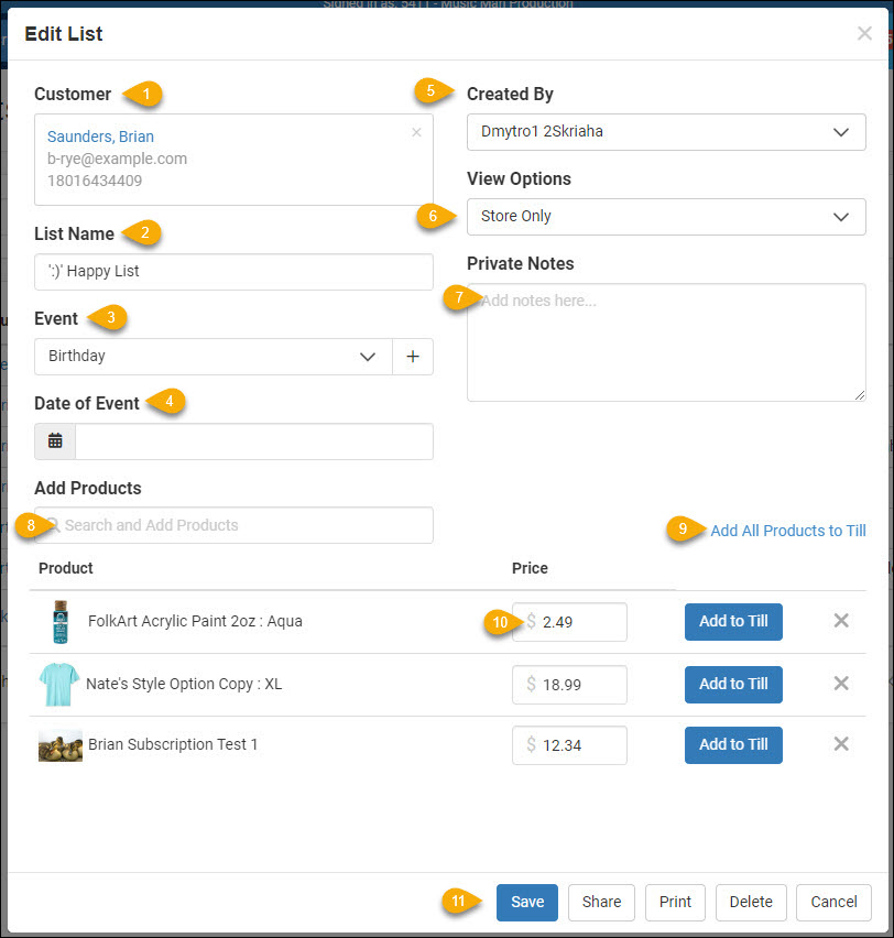 Clientbook Integration