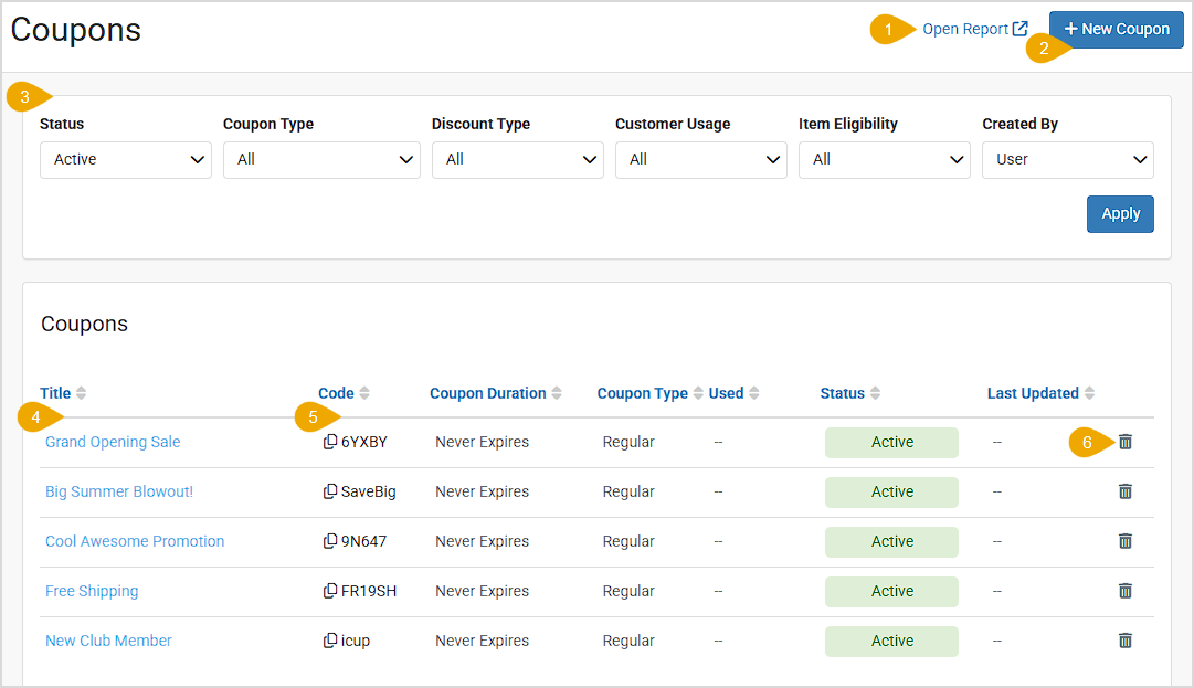 Coupons: Major Update