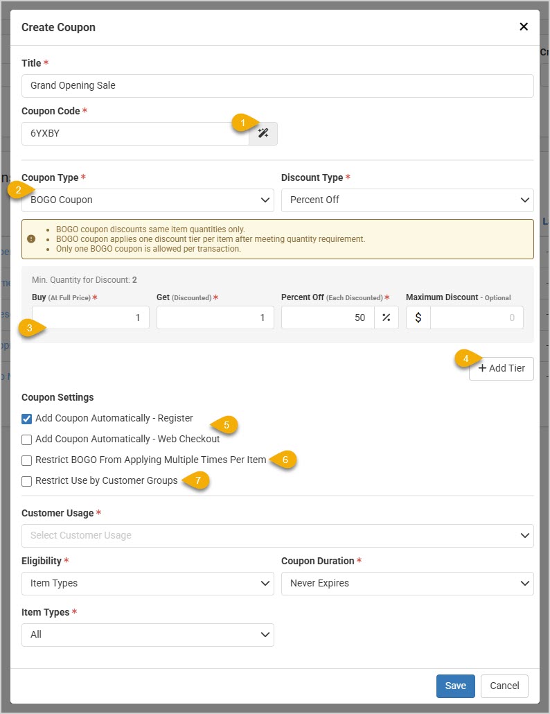 Coupons: Major Update